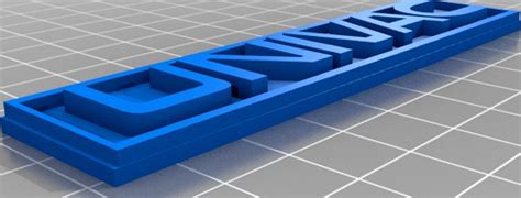 Univac Logo By 3dflying Model
