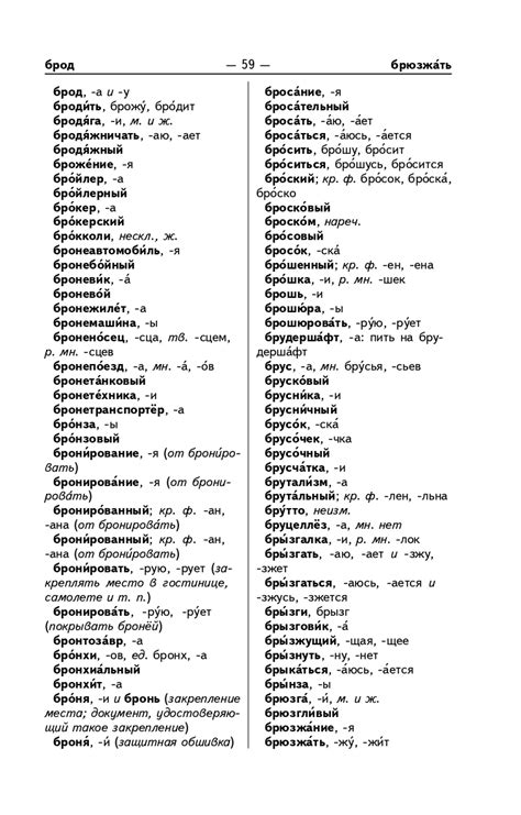 Орфографический словарь