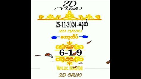 25 11 2024 ညနေ အောကွက် ထပ်ယူသွား Youtube