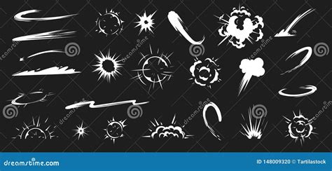 Comic Speed Lines Vector Graphic Explosion Of Speed Lines Comic Book