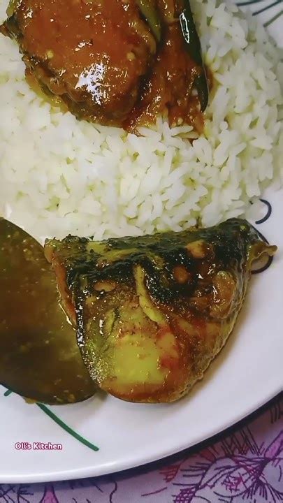 Rui Macher Recipe Rohu Macher Jhal Rohu Fish Thali Tel Begun Alu