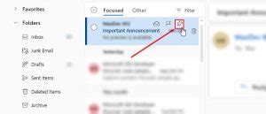 How To Pin Email In Outlook