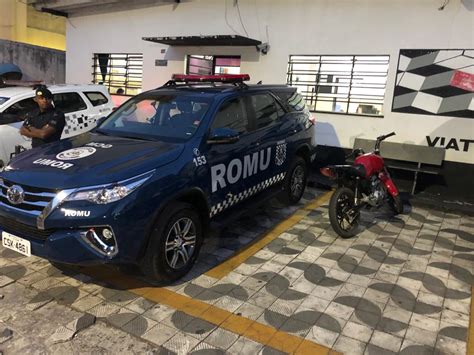 Gcm De Suzano Recupera Moto E Prende Traficante No Intervalo De Três