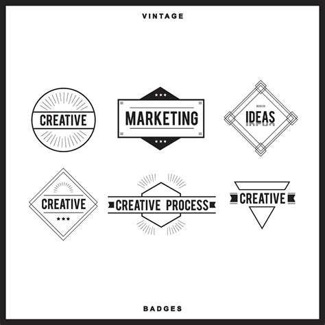 Illustration Of Badges Collection Premium Vector Rawpixel