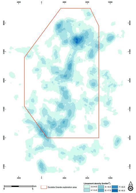 Lineament Density Map Download Scientific Diagram