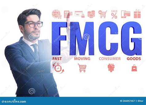 Fmcg Concept Fast Moving Consumer Goods Stock Image Image Of