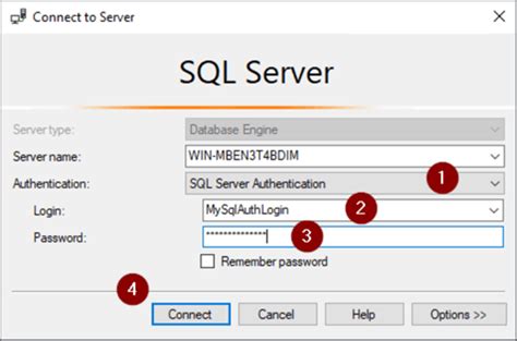 Connect To SQL Server