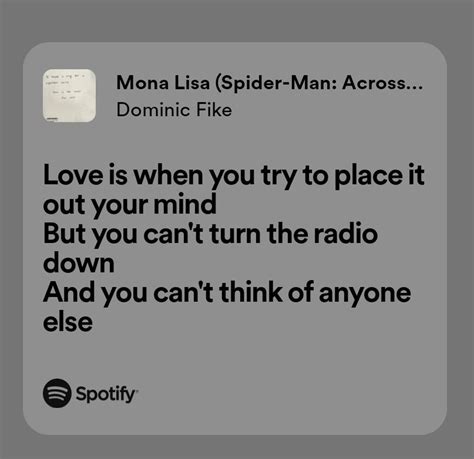Mona Lisa Dominic Fike Meaningful Lyrics Pretty Lyrics Lyrics