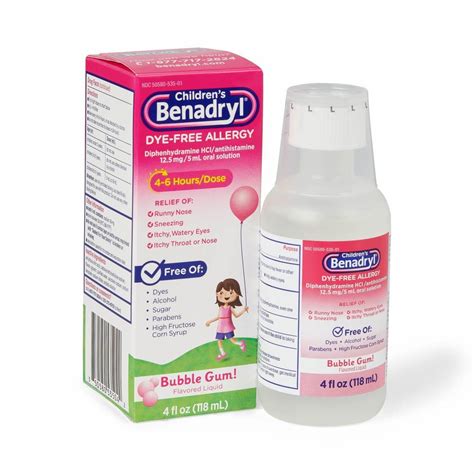 Allergy Experts No Longer Recommend Diphenhydramine Benadryl