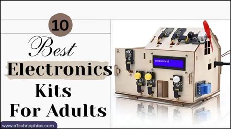 10 best electronics kits for adults diy kits