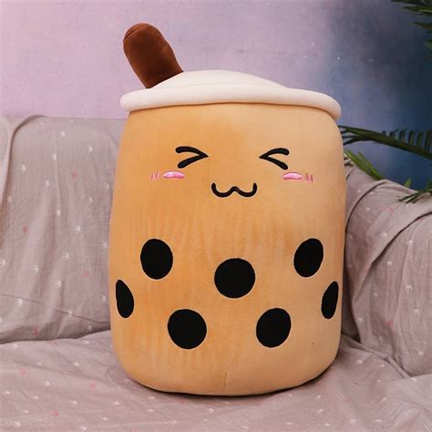 Kawaii Bubble Milk Tea Plush Xl 50cm Kawaiitherapy