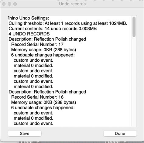 Rhino Undo Not Working Rhino McNeel Forum