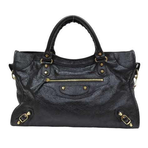 Balenciaga 巴黎世家 黑色 牛皮 Classic City 兩用包 115748 【二手名牌brand Off】 其他珠寶品牌