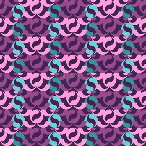 Vector Rhythmic Geometric Elements Background Stock Vector Illustration Of Decoration