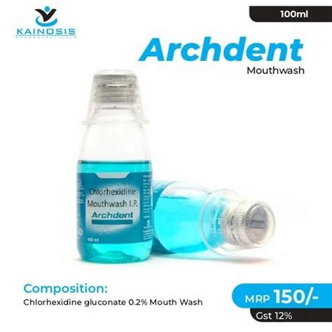 Liquid Chlorhexidine Gluconate 0 2 Mouthwash 0 2 W V At ₹ 150 Bottle