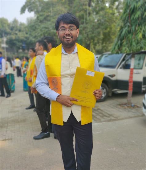 Ayushman Singh On Linkedin Convocation