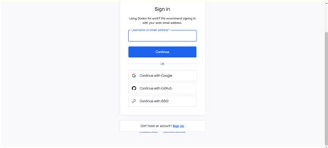 issue in the docker website login sign in page general docker