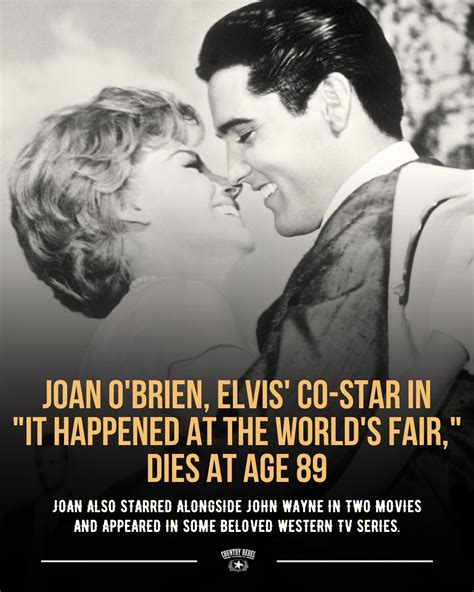 Addicted Joan Obrien Was A Talented Singer And Actress Who Played
