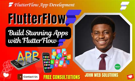 Build flutterflow app flutter app flutter flow bubble app mobile app developer by Johntechy50 ...