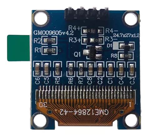 Display Oled 128x64 Ssd1306 I2c Azul 096 Para Arduino R 30 Em Maricá