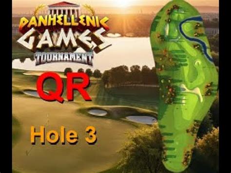 H3M Golf Clash Panhellenic Games 2024 Hole 3 Master FTP QR Albatross