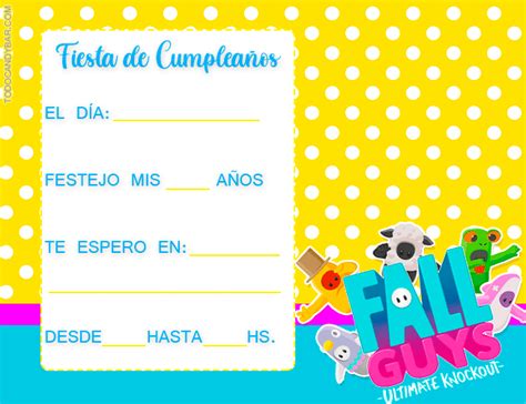 Letras Fall Guys Abecedario Para Descargar Gratis Todo Candy Bar Artofit