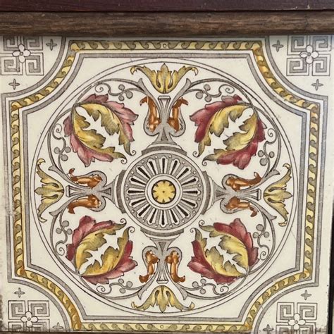 A Victorian Painted And Tiled Aesthetic Movement Washstand Tinker And