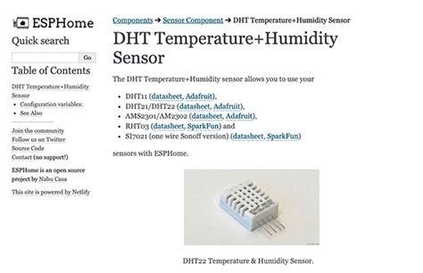 Esphome Configurazione Dht22 Mauro Alfieri Domotica Esp32