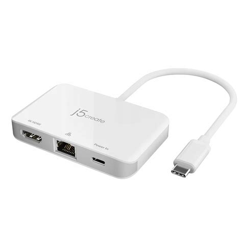 Stacja Dokująca J5create Usb C To 4k Hdmi Ethernet Adapter 1x4k Hdmi