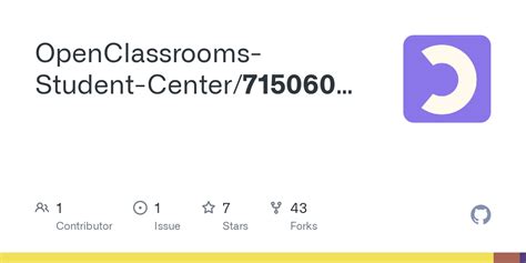 GitHub OpenClassrooms Babe Center 7150606 API React Intermediaire