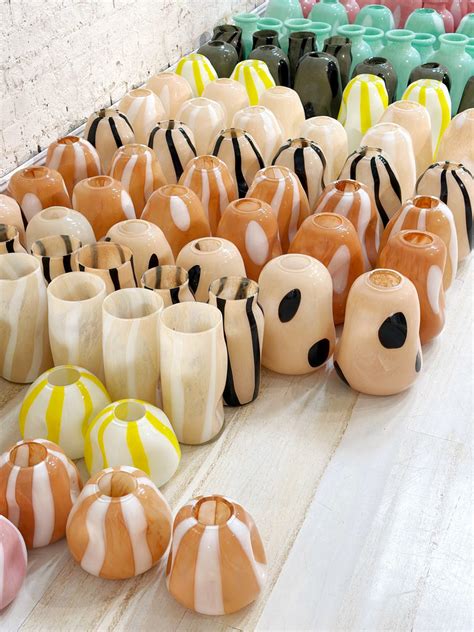 Candy Vase Cylinder Nude Jumbled