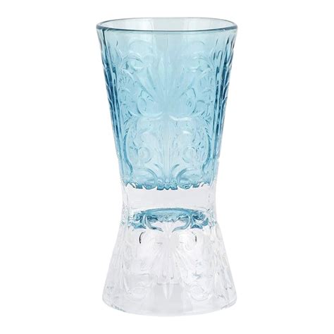 Vietri Barocco Light Blue Liquor Glass Chairish
