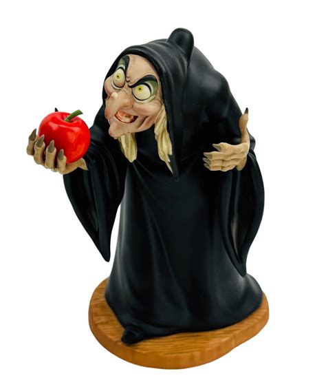 Walt Disney Snow White Seven Dwarfs Witch Figurine Auction