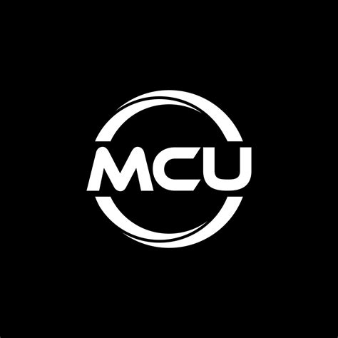 Mcu Letter Logo Design In Illustration Vector Logo Calligraphy