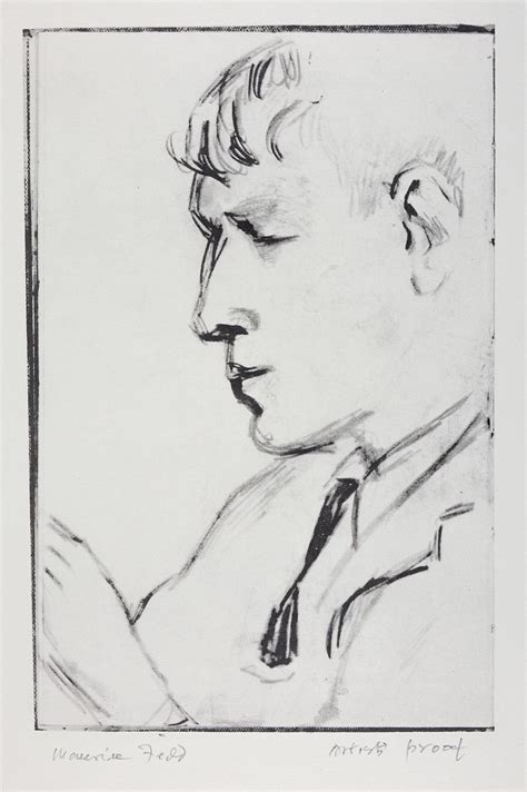 Feild Maurice 1905 1988 W H Auden 1907 1973 Abbott And Holder