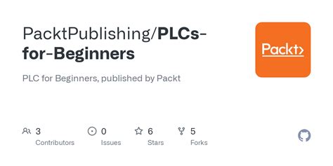 github packtpublishing plcs for beginners plc for beginners