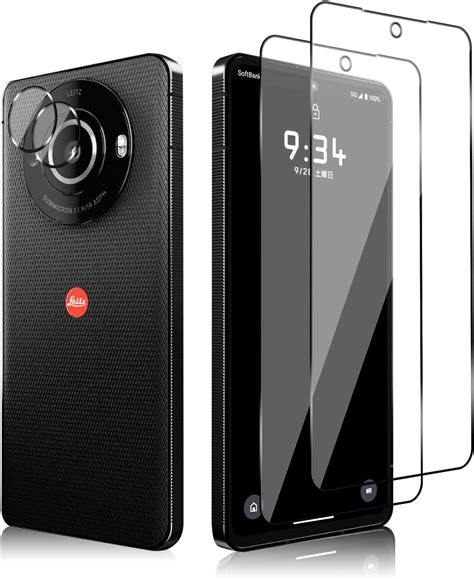 Amazon Mosfoil 【4枚セット】leitz Phone 3 対応 フィルム 2枚 カメラフィルム 2枚 ガラスフィルム