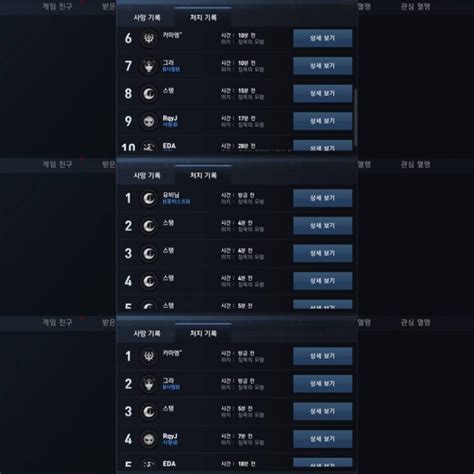 리니지 2 레볼루션 공식 커뮤니티 구안타라스군터 서버이전 1주일차 군터섭1억투이상 현6500투력 사명감 초반pk기록대공개