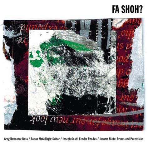 Stream The Artiste Aka Ronan Mccullagh Iii By Fa Shoh Listen Online For Free On Soundcloud