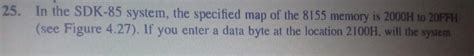 25 In The Sdk 85 System The Specified Map Of The