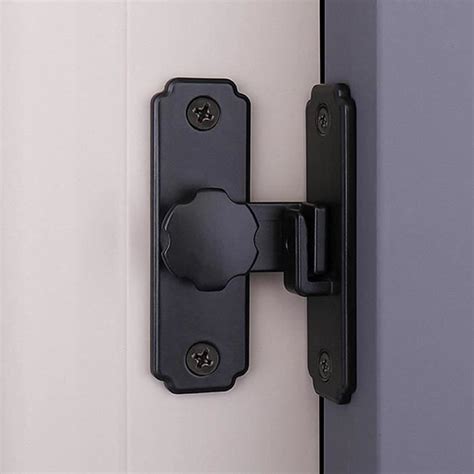 Verrou Porte Grange À Angle Droit 90 Degrés Très Résistant Acier