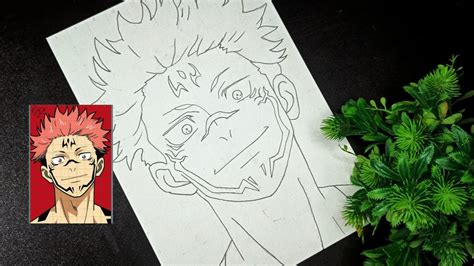 How To Draw A Jujutsu Kaisen Drawing Ryomen Sukuna Copic My