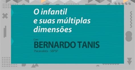 O Infantil E Suas Múltiplas Dimensões Online Sympla
