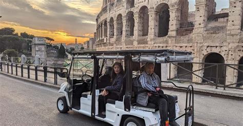 Rome Private Golf Cart Tour With Hotel Pickup Travel Buddies