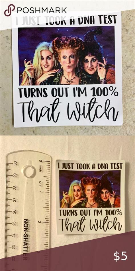 612 Hocus Pocus Vinyl Sticker Vinyl Sticker Vinyl Stickers