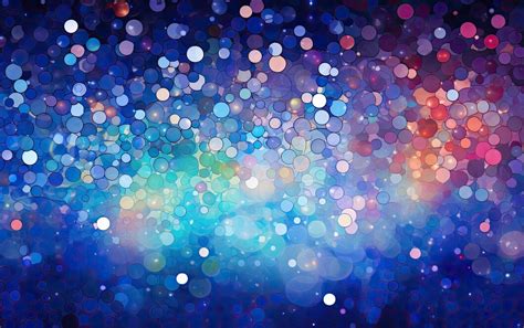Abstract background with bokeh de focused lights and stars | Premium AI-generated image