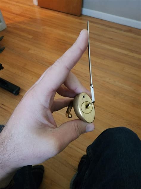 First Lock Ive Ever Picked Without A Rake Rlockpicking