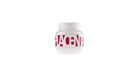 Kallos Cosmetics Placenta Maska za kosu za žene 800 ml oštećena bočica