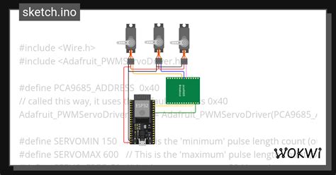 Remote Servo Controller Wokwi Esp32 Stm32 Arduino Simulator