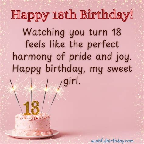 Happy 18th Birthday Wishes What To Write In An 18th Birthday Card